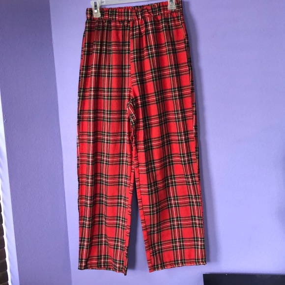 Intimates & Sleepwear | Red Plaid Pajama Pants | Poshmark